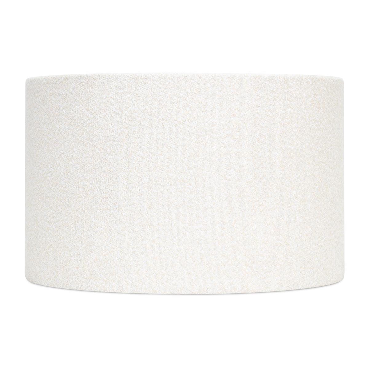 16x16x10"H Cream Boucle Lamp Shade | Couture Lamps