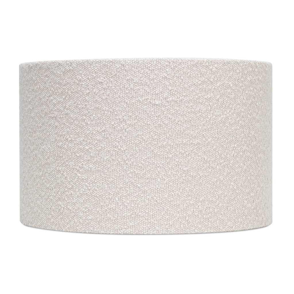 16x16x10"H Natural Tan Boucle Lamp Shade
