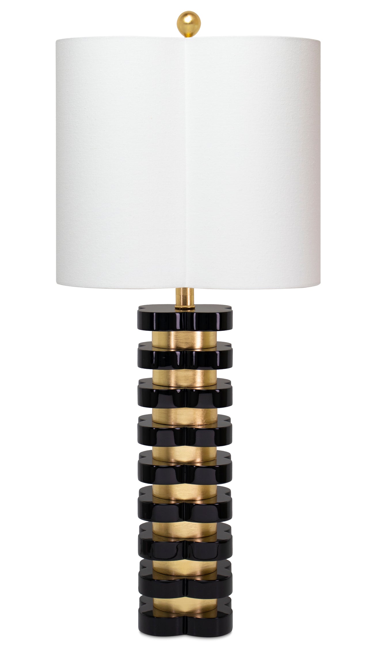 Quatrefoil Lamp Black | Couture Lamps