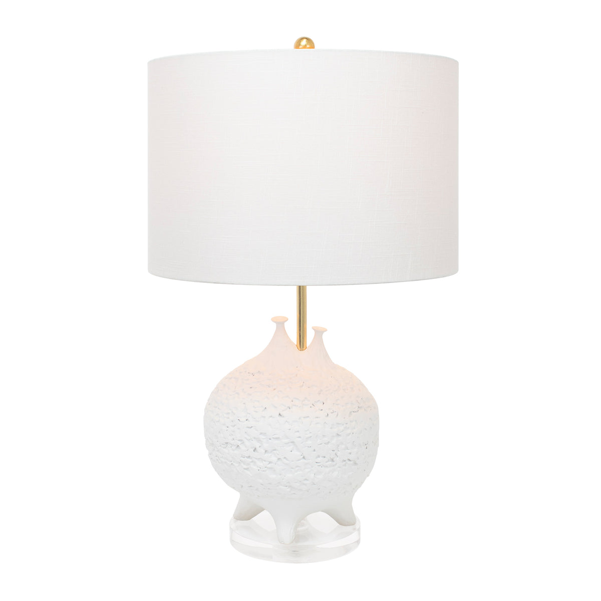 Luna White Table Lamp | Couture Lamps